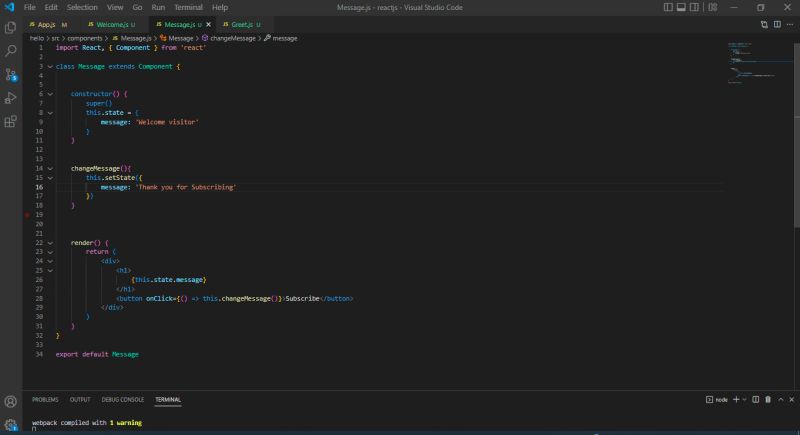 Babasola Goodness on LinkedIn: #reactjs #webdevelopment #frontenddeveloper Babasola Goodness on LinkedIn: #reactjs #webdevelopment #frontenddeveloper