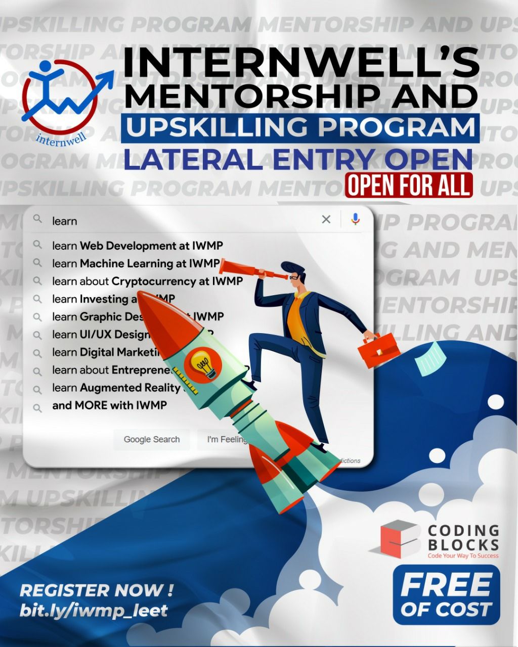 Apeksha Ganorkar on LinkedIn: #internwell #opportunity #codingblocks Apeksha Ganorkar on LinkedIn: #internwell #opportunity #codingblocks