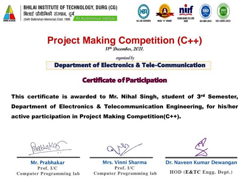 Nihal Singh on LinkedIn: #project #coding #electronics #codechallenge # ... Nihal Singh on LinkedIn: #project #coding #electronics #codechallenge # ...