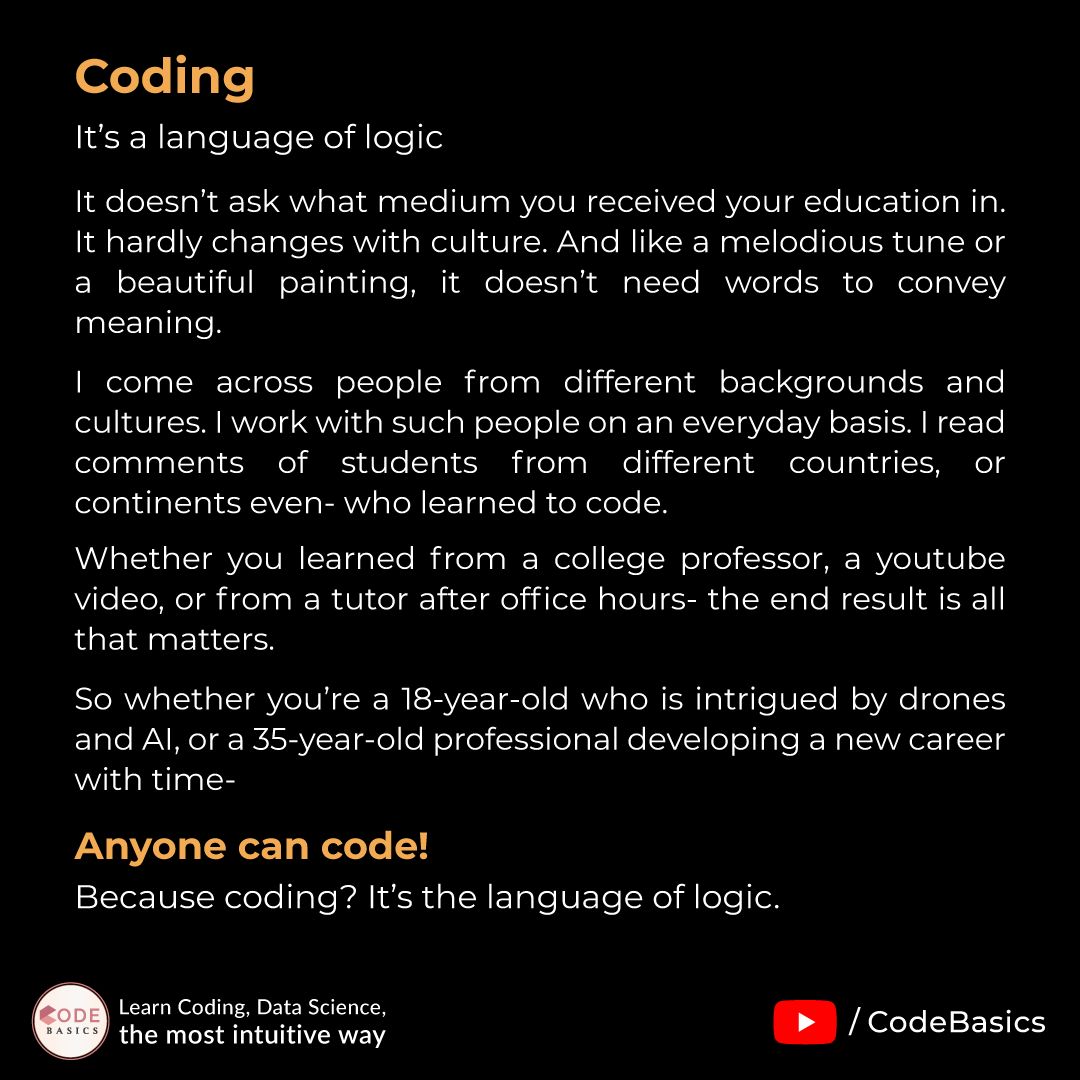 Codebasics on LinkedIn: #codingcareer #coding #education #programming # ... Codebasics on LinkedIn: #codingcareer #coding #education #programming # ...