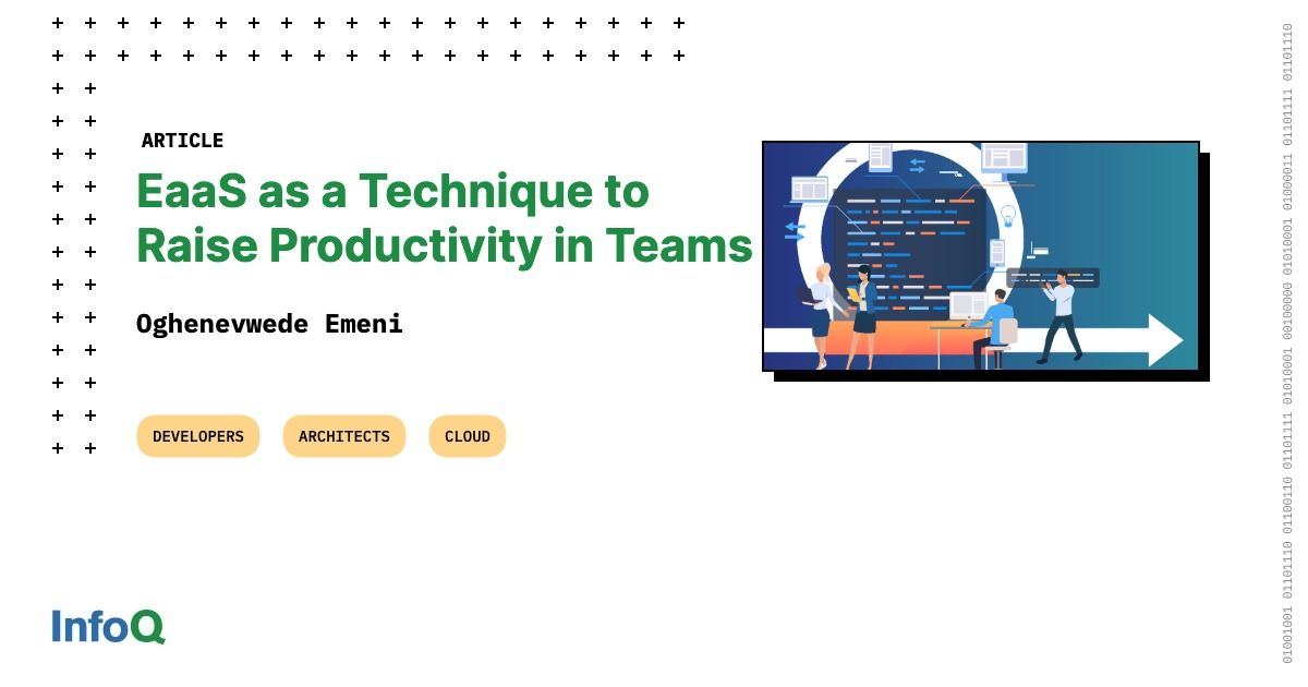 InfoQ on LinkedIn: #eaas #infoq #devops #environmentasaservice # ... InfoQ on LinkedIn: #eaas #infoq #devops #environmentasaservice # ...