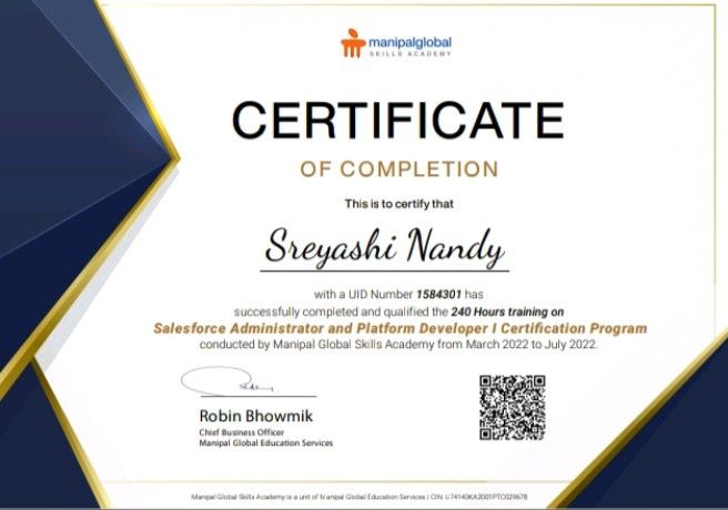 SREYASHI NANDY on LinkedIn: #manipal #wipro SREYASHI NANDY on LinkedIn: #manipal #wipro