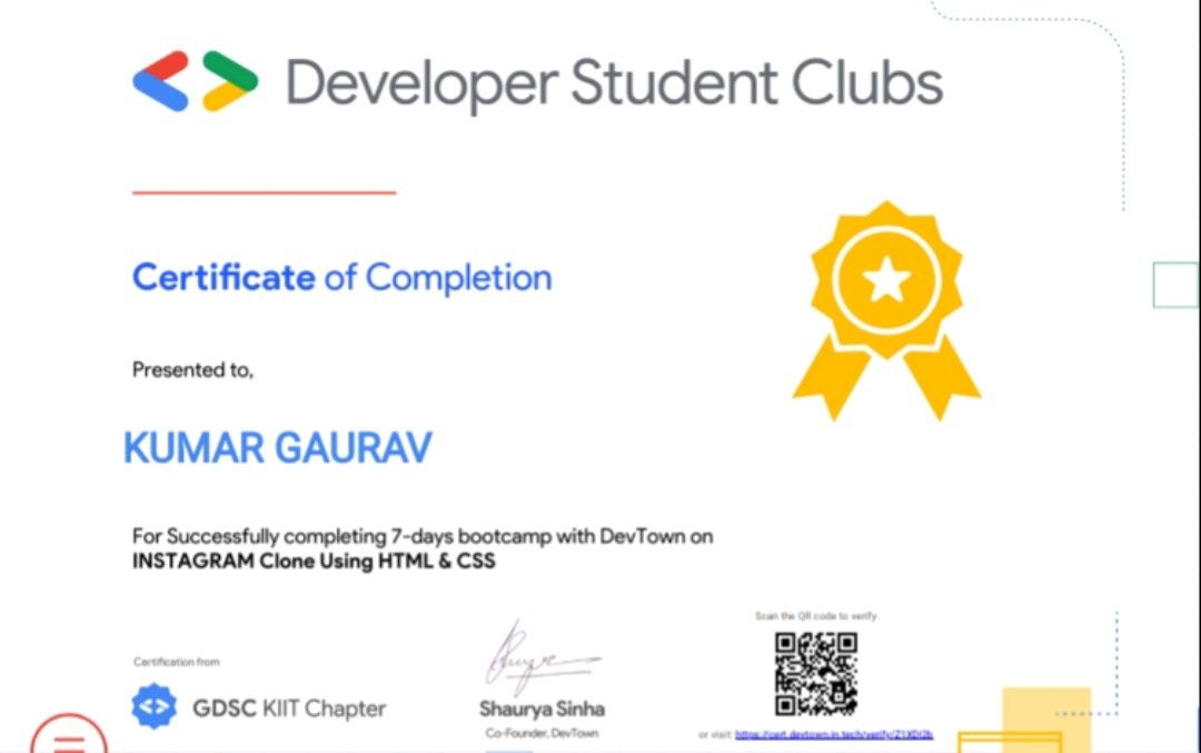 Kumar Gaurav on LinkedIn: #html #css #instagram Kumar Gaurav on LinkedIn: #html #css #instagram