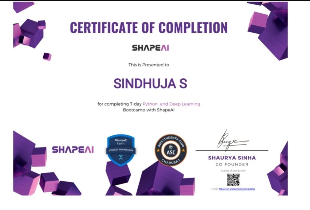 sindhuja sridhar on LinkedIn: #python #pythonlearning #pythonprogramming sindhuja sridhar on LinkedIn: #python #pythonlearning #pythonprogramming