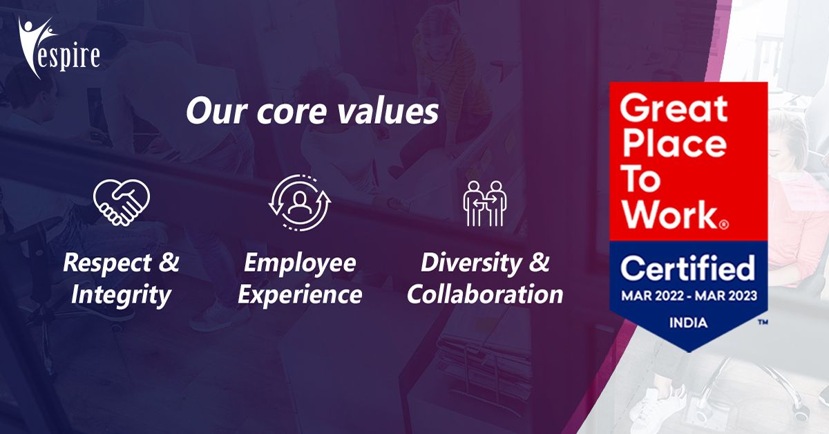 Espire Infolabs on LinkedIn: Espire Infolabs Is Now Great Place to Work ... Espire Infolabs on LinkedIn: Espire Infolabs Is Now Great Place to Work ...