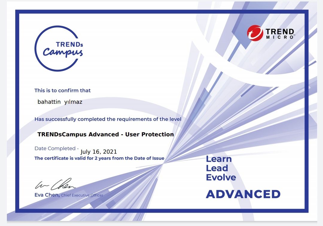 BAHATTİN YILMAZ on LinkedIn: Trend Micro Mehmet Dagdevirenturk Serdar ... BAHATTİN YILMAZ on LinkedIn: Trend Micro Mehmet Dagdevirenturk Serdar ...