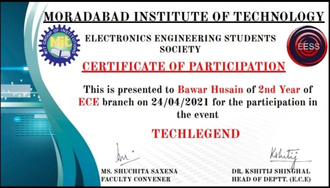 Bawar Husain on LinkedIn: #techlegend #event #participation Bawar Husain on LinkedIn: #techlegend #event #participation