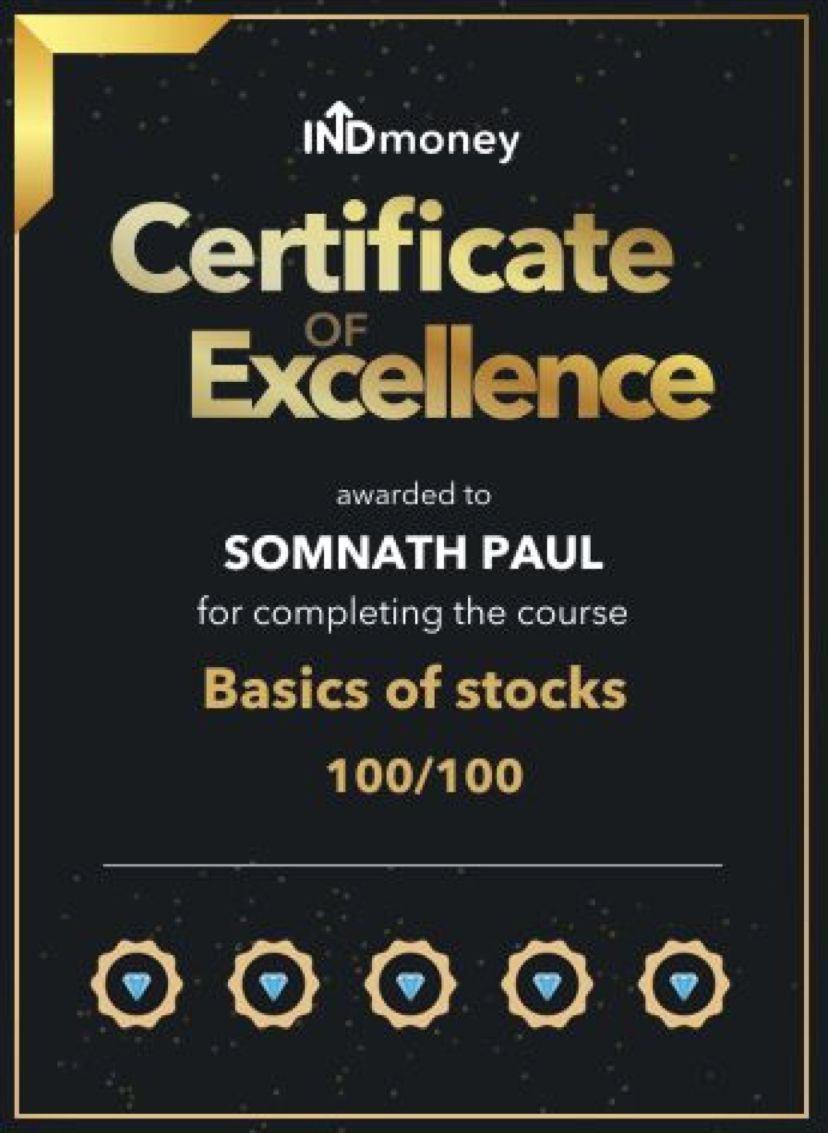 Somnath Paul on LinkedIn: #indmoney Somnath Paul on LinkedIn: #indmoney