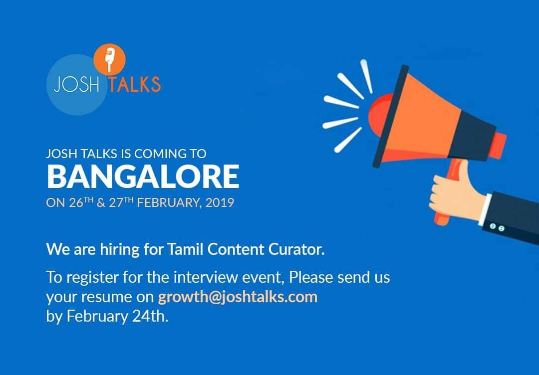 Srenitha Devarakonda on LinkedIn: #joshtalks Srenitha Devarakonda on LinkedIn: #joshtalks