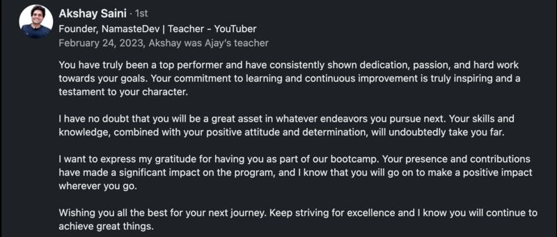 Ajay Pathak on LinkedIn: #react #reactjs | 42 comments Ajay Pathak on LinkedIn: #react #reactjs | 42 comments
