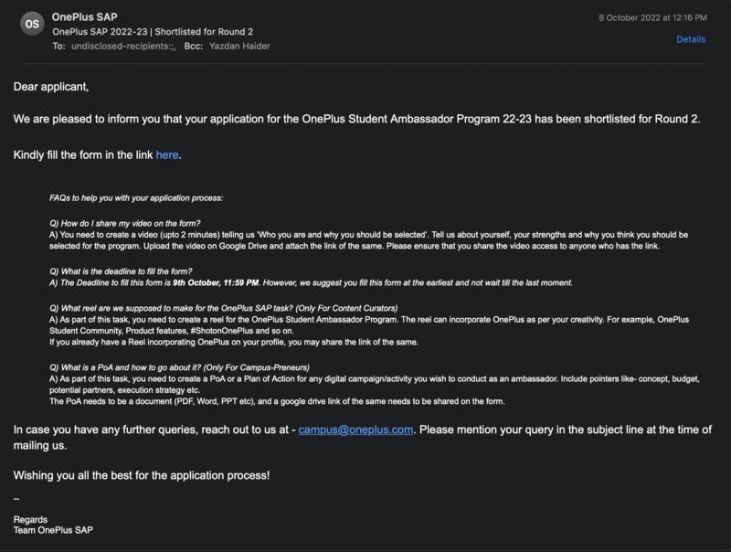Yazdan Haider on LinkedIn: #oneplus #studentambassador #community # ... Yazdan Haider on LinkedIn: #oneplus #studentambassador #community # ...