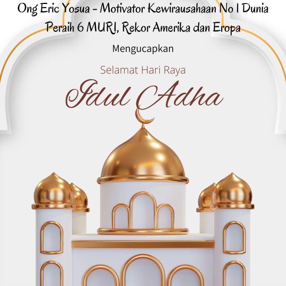 Ong Eric Yosua on LinkedIn: Selamat merayakan Hari Raya Idul Adha bagi ... Ong Eric Yosua on LinkedIn: Selamat merayakan Hari Raya Idul Adha bagi ...