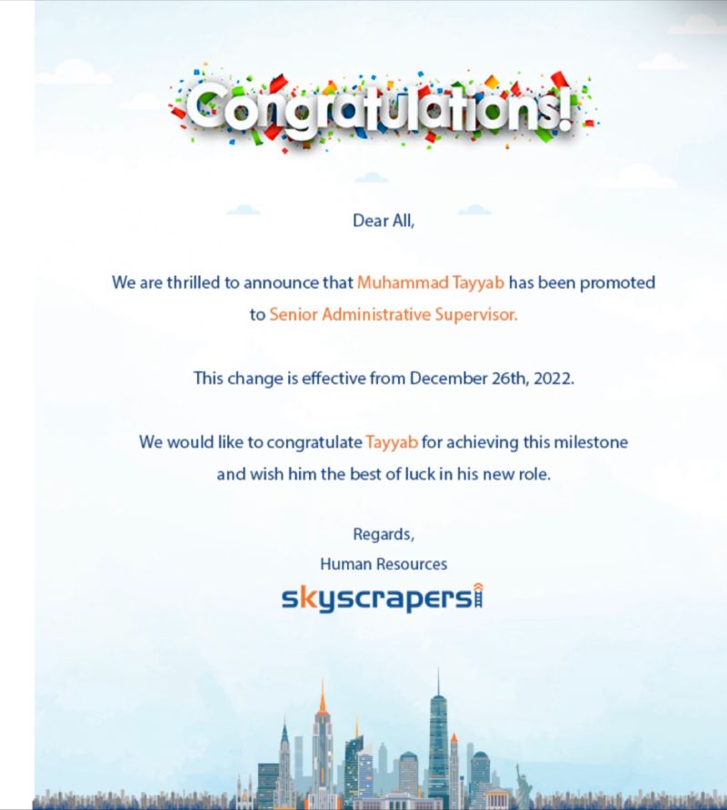 Muhammad Tayyab on LinkedIn: Alhamdulillah 😊 Muhammad Tayyab on LinkedIn: Alhamdulillah 😊