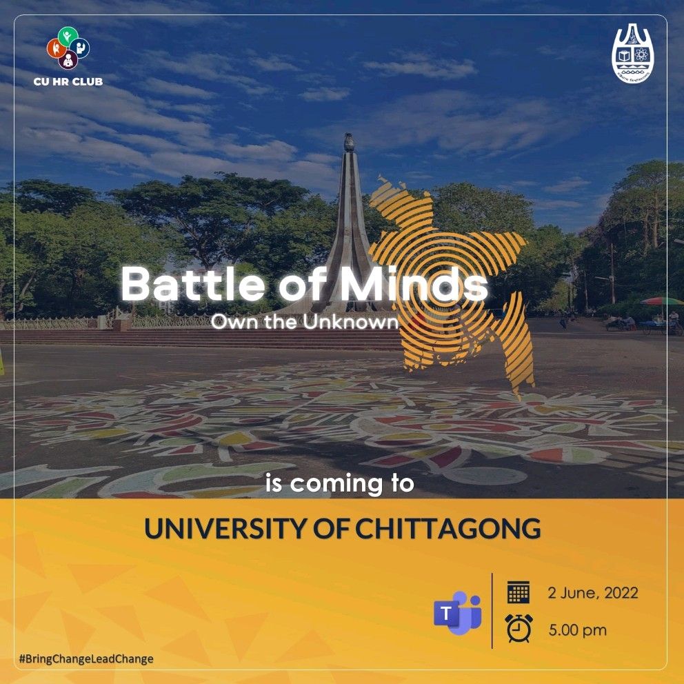 Chittagong University Human Resource Club on LinkedIn: Hello passionate ... Chittagong University Human Resource Club on LinkedIn: Hello passionate ...
