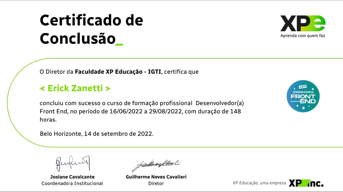 Erick Zanetti posted on LinkedIn Erick Zanetti posted on LinkedIn