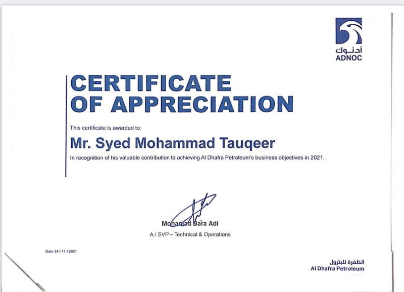 Syed Mohammad Tauqeer posted on LinkedIn Syed Mohammad Tauqeer posted on LinkedIn