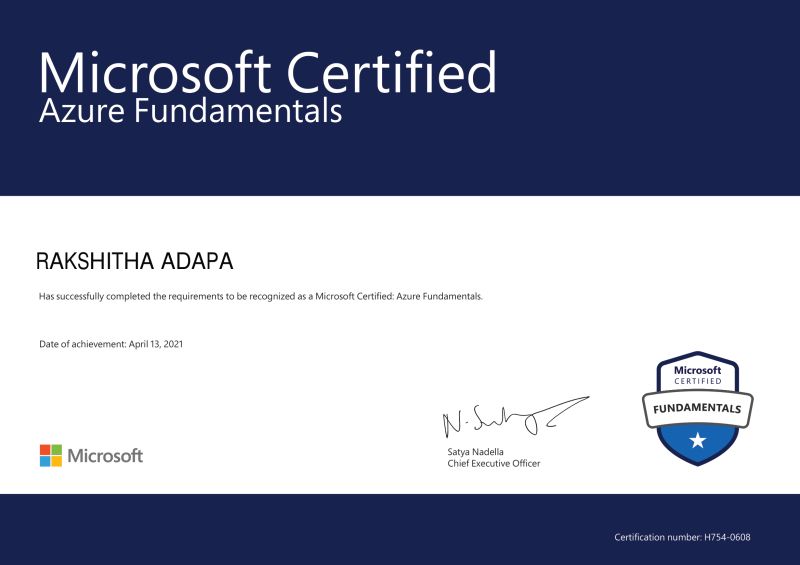 Rakshitha Adapa on LinkedIn: :) Rakshitha Adapa on LinkedIn: :)