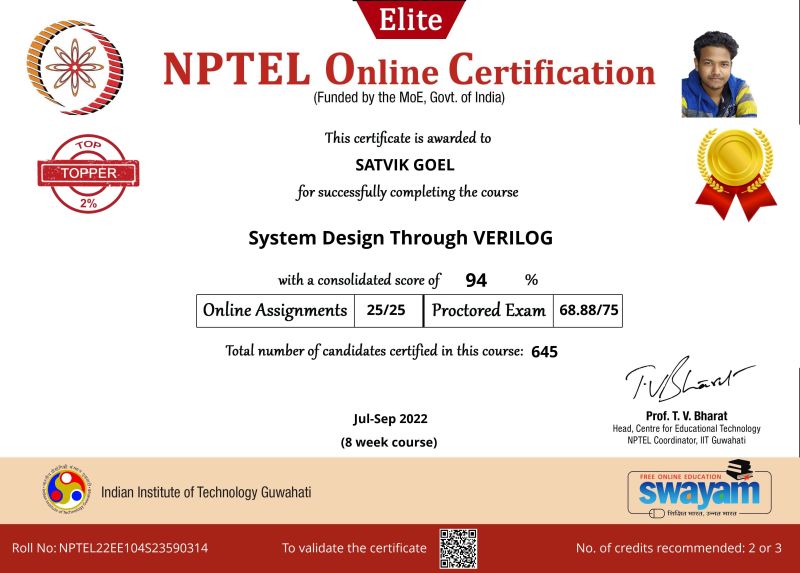 Satvik Goel on LinkedIn: #vlsi #vlsidesign #verilog #rtldesign #nptel # ... Satvik Goel on LinkedIn: #vlsi #vlsidesign #verilog #rtldesign #nptel # ...