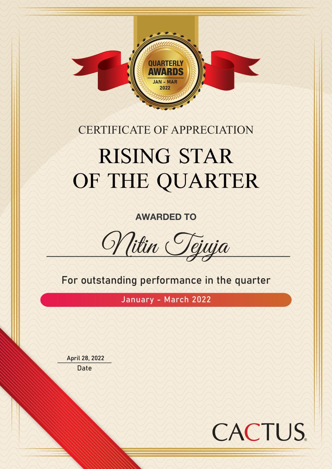 Nitin Tejuja on LinkedIn: #risingstar | 16 comments Nitin Tejuja on LinkedIn: #risingstar | 16 comments