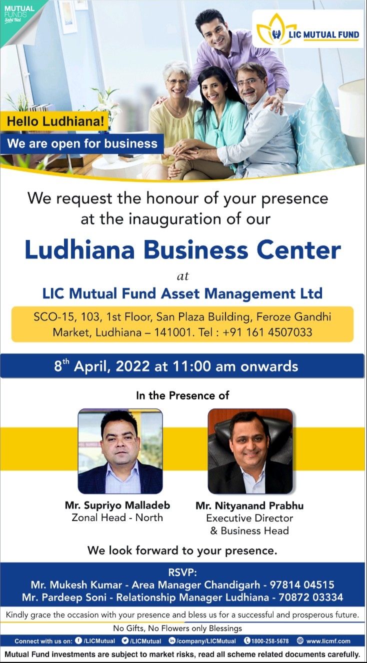 Mukesh Kumar Chadha on LinkedIn: #licmf #ludhiana Mukesh Kumar Chadha on LinkedIn: #licmf #ludhiana