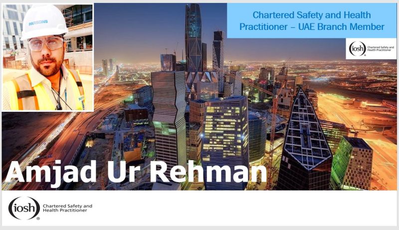 AMJAD UR REHMAN (CMIOSH, IIRSM) on LinkedIn: #safety #health | 31 comments AMJAD UR REHMAN (CMIOSH, IIRSM) on LinkedIn: #safety #health | 31 comments