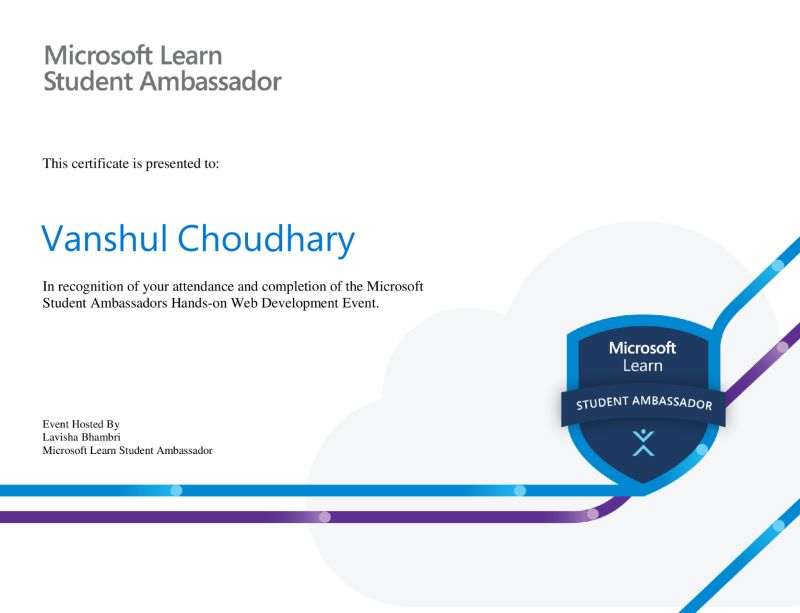 Vanshul Choudhary on LinkedIn: #microsoft #webdevelopment #linktree # ... Vanshul Choudhary on LinkedIn: #microsoft #webdevelopment #linktree # ...