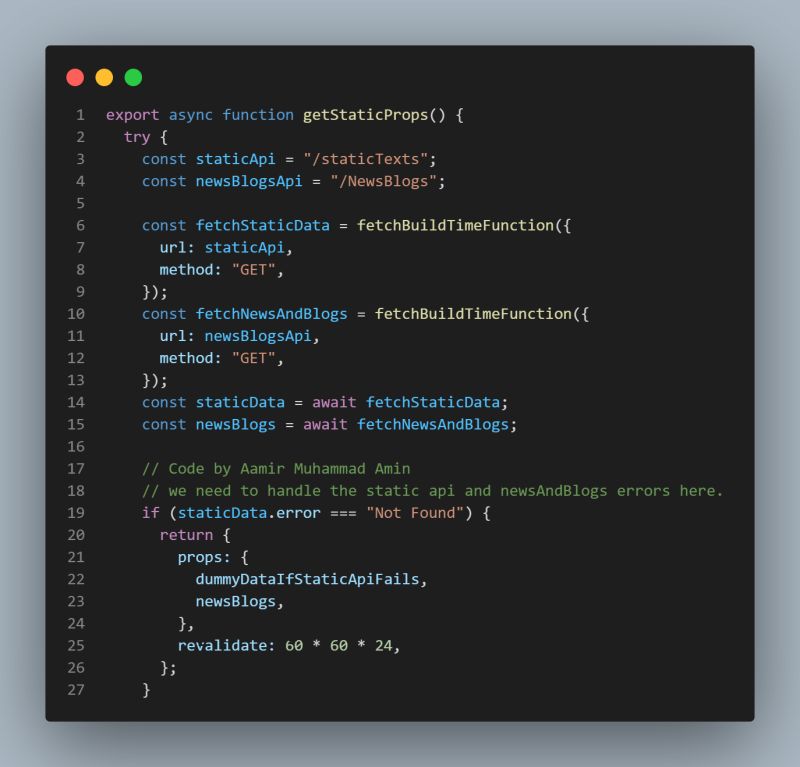 Aamir Muhammad Amin on LinkedIn: #nextjs Aamir Muhammad Amin on LinkedIn: #nextjs
