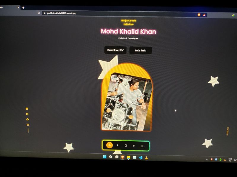 Khalid Khan on LinkedIn: My Portfolio, Created using Javascript, React ... Khalid Khan on LinkedIn: My Portfolio, Created using Javascript, React ...
