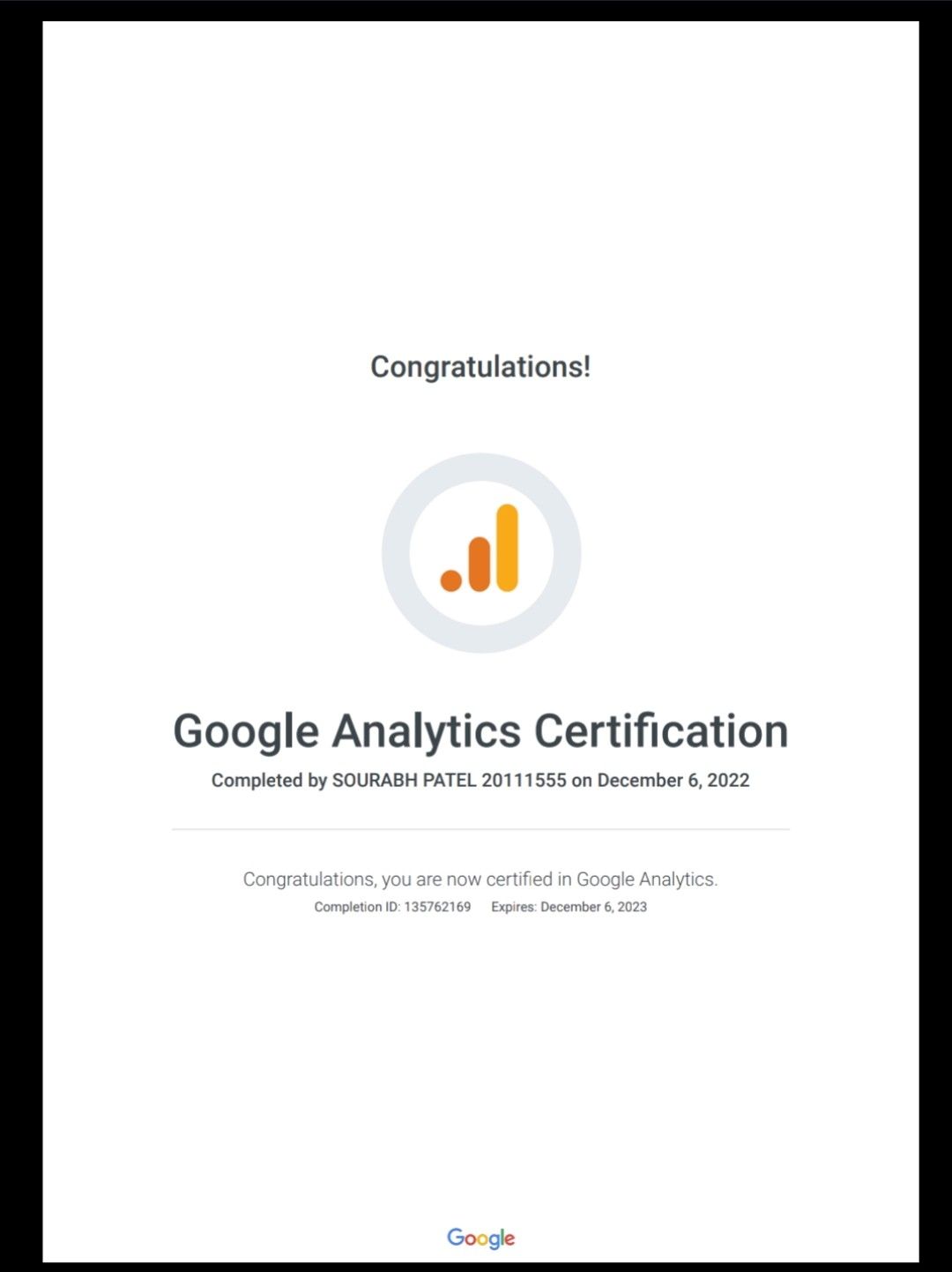 sourabh patel on LinkedIn: #googleanalytics sourabh patel on LinkedIn: #googleanalytics
