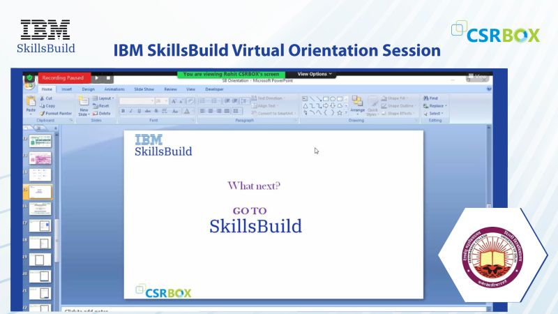 CSRBOX on LinkedIn: #ibmskillsbuild #skillsbuild #mentorship # ... CSRBOX on LinkedIn: #ibmskillsbuild #skillsbuild #mentorship # ...