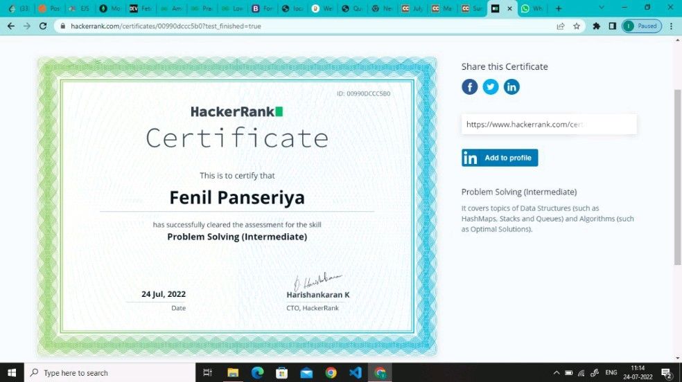 Fenil Panseriya on LinkedIn: #connections Fenil Panseriya on LinkedIn: #connections