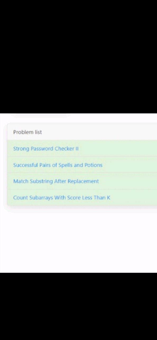 Saksham Singh Sengar on LinkedIn: #leetcode #biweeklycontest80 Saksham Singh Sengar on LinkedIn: #leetcode #biweeklycontest80