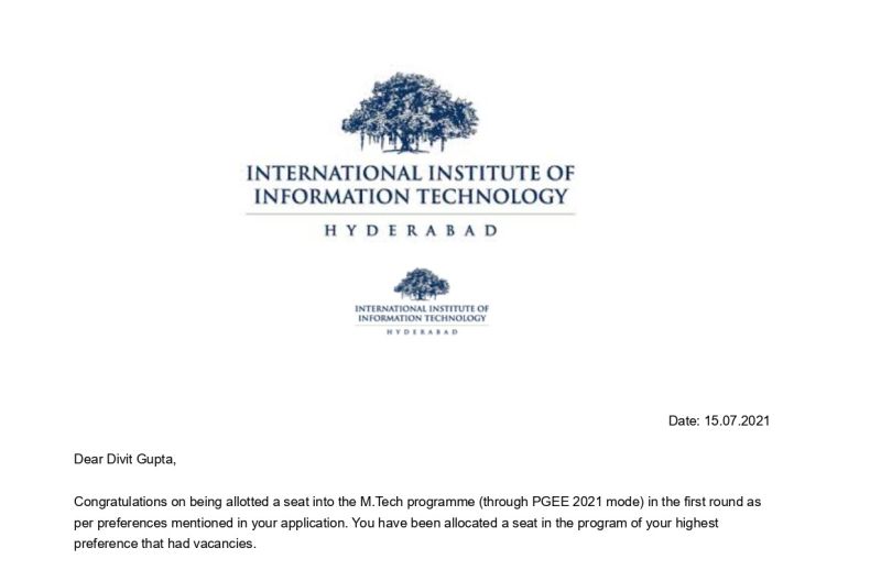 Divit Gupta on LinkedIn: #iiithyderabad #computerscience #iiith # ... Divit Gupta on LinkedIn: #iiithyderabad #computerscience #iiith # ...