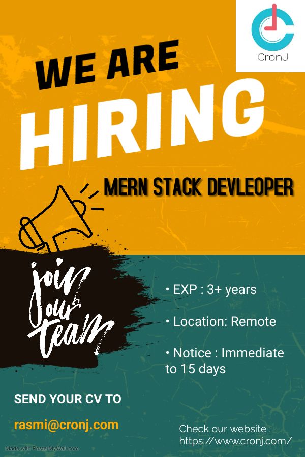 Rashmi Pawar on LinkedIn: #mernstackdeveloper #remoteopportunity # ... Rashmi Pawar on LinkedIn: #mernstackdeveloper #remoteopportunity # ...
