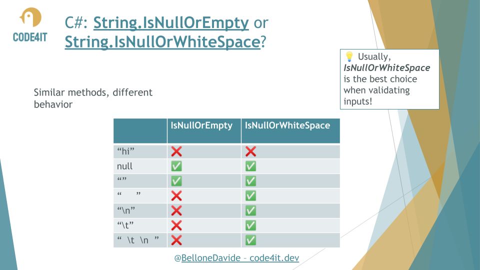 Davide Bellone on LinkedIn: #csharp #dotnet | 13 comments Davide Bellone on LinkedIn: #csharp #dotnet | 13 comments