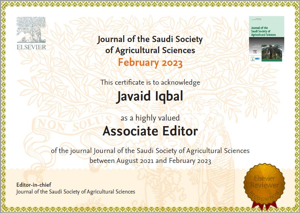 Javaid Iqbal on LinkedIn: Elsevier Javaid Iqbal on LinkedIn: Elsevier