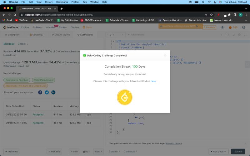 ARYAN GUPTA on LinkedIn: #leetcode #dsa #datastructures #algorithms ARYAN GUPTA on LinkedIn: #leetcode #dsa #datastructures #algorithms
