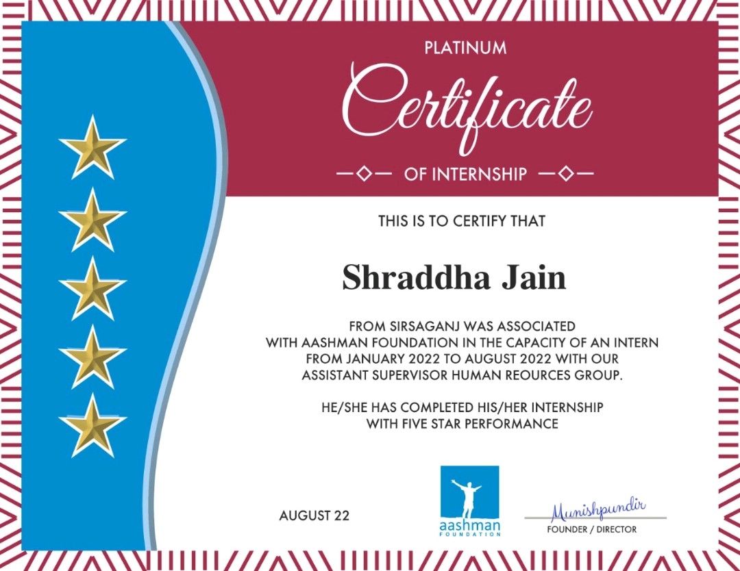 LinkedIn Shraddha Jain 페이지: #aashmanfoundation #leadership #teamwork # ... LinkedIn Shraddha Jain 페이지: #aashmanfoundation #leadership #teamwork # ...
