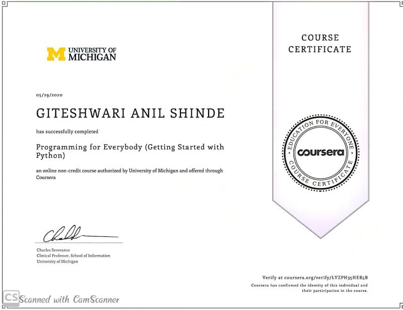 Giteshwari Shinde on LinkedIn: #python #python3 #programming Giteshwari Shinde on LinkedIn: #python #python3 #programming