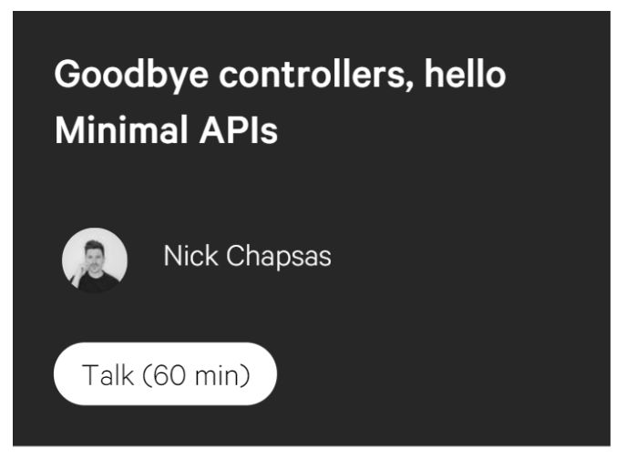 Nick Chapsas on LinkedIn: #ndclondon #dotnet #aspnetcore #conference ... Nick Chapsas on LinkedIn: #ndclondon #dotnet #aspnetcore #conference ...