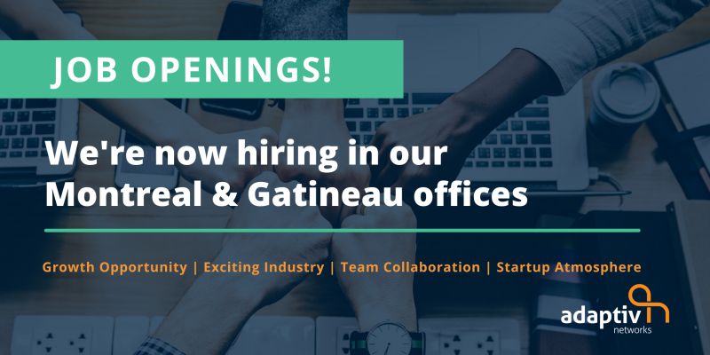Mokshada Shivarekar on LinkedIn: Adaptiv Networks is hiring! Mokshada Shivarekar on LinkedIn: Adaptiv Networks is hiring!
