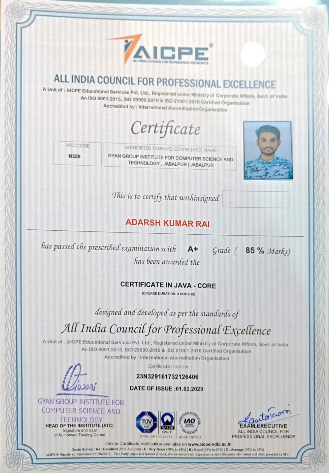 Adarsh Rai on LinkedIn: #java #programming #training #certification Adarsh Rai on LinkedIn: #java #programming #training #certification
