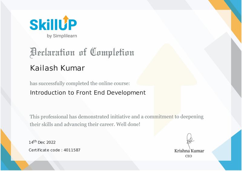 kailash upadhyay on LinkedIn: #krishna_kumar #html #css #javascript # ... kailash upadhyay on LinkedIn: #krishna_kumar #html #css #javascript # ...