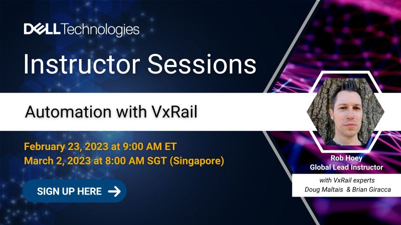 Roberto Mazzocco on LinkedIn: #automation #vxrail #ansible #hci # ... Roberto Mazzocco on LinkedIn: #automation #vxrail #ansible #hci # ...
