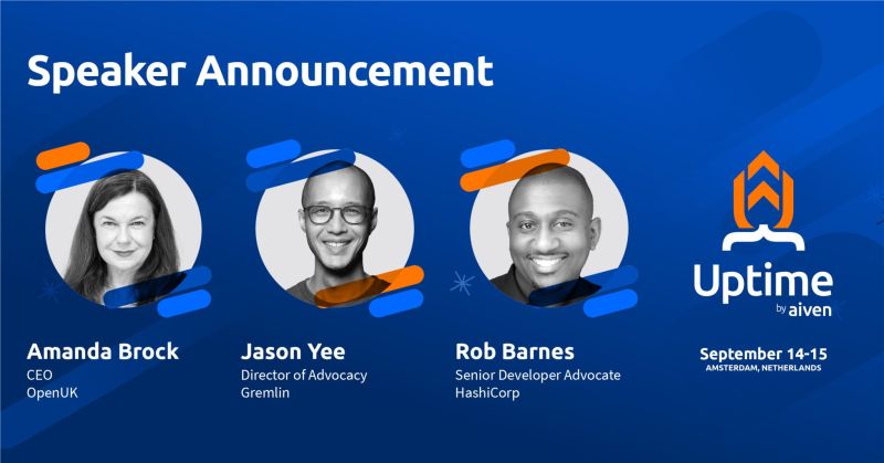 Antoine Mallassagne on LinkedIn: #uptimecon #opensource #developer #aiven Antoine Mallassagne on LinkedIn: #uptimecon #opensource #developer #aiven