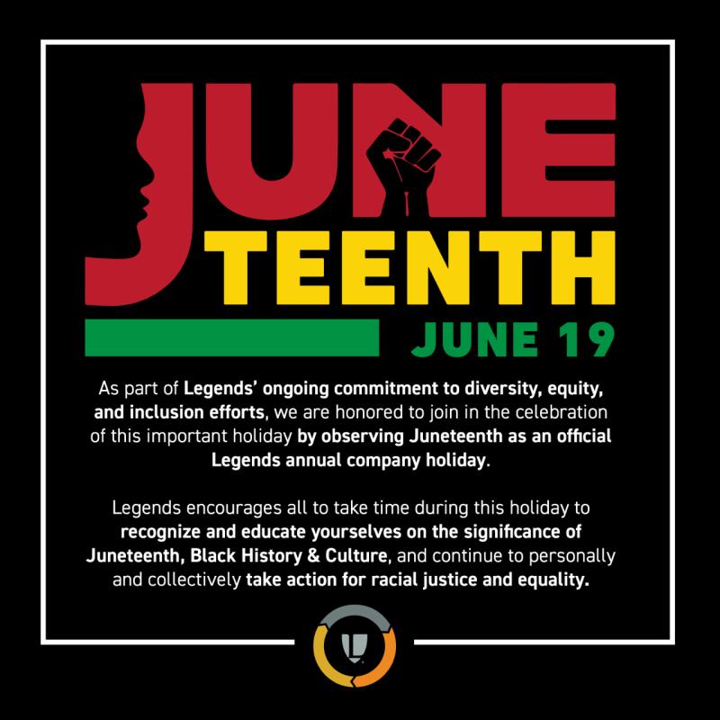 Legends on LinkedIn: #juneteenth Legends on LinkedIn: #juneteenth