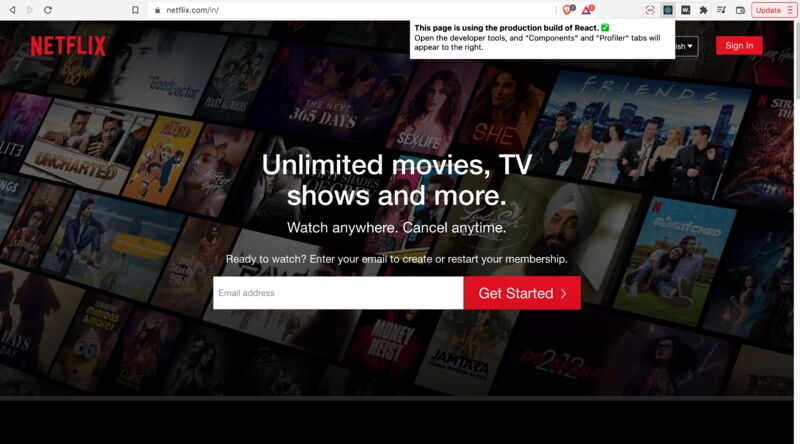 Deepak Sharma on LinkedIn: #react #reactjs #netflix Deepak Sharma on LinkedIn: #react #reactjs #netflix