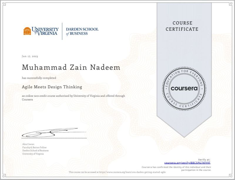 Muhammad Zain Nadeem on LinkedIn: #share #agile #designthinking Muhammad Zain Nadeem on LinkedIn: #share #agile #designthinking
