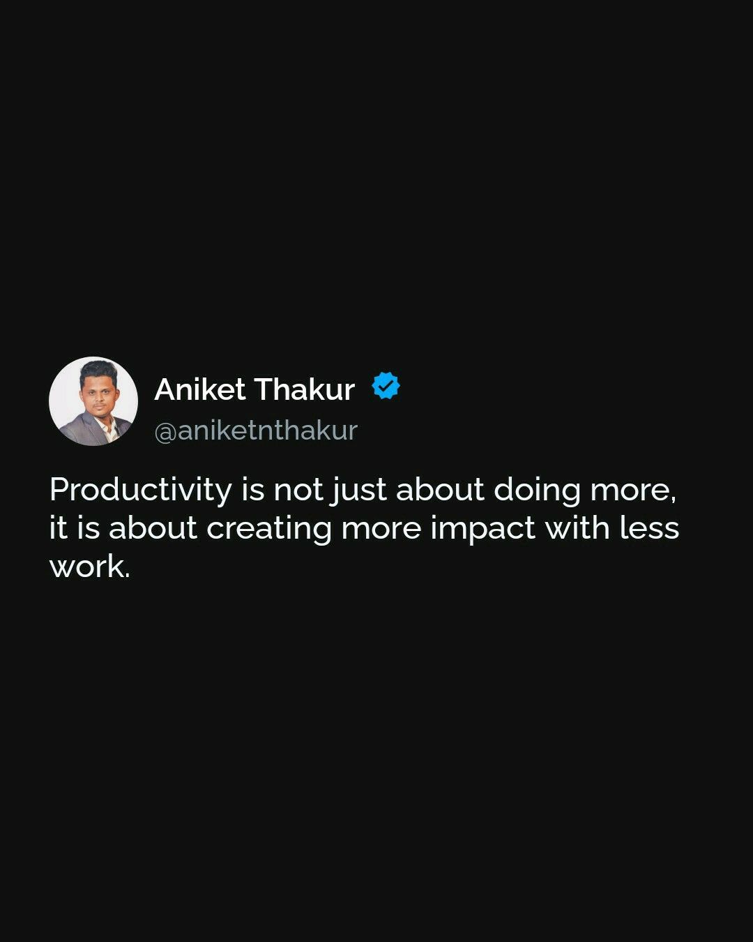 Aniket Narayan Thakur posted on LinkedIn Aniket Narayan Thakur posted on LinkedIn