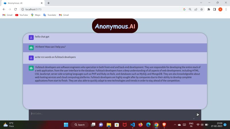 Aman Kumar on LinkedIn: #github #openai #chatgpt #reactjs #nodejs # ... Aman Kumar on LinkedIn: #github #openai #chatgpt #reactjs #nodejs # ...